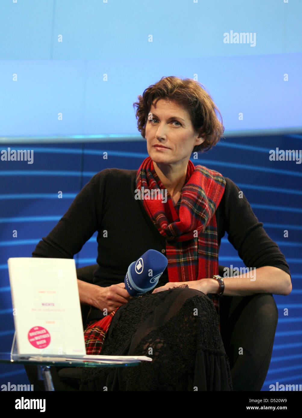 Danish author for juvenile and children's books, Janne Teller, presents ...