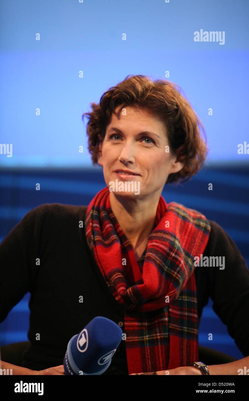 Danish author for juvenile and children's books, Janne Teller, presents ...