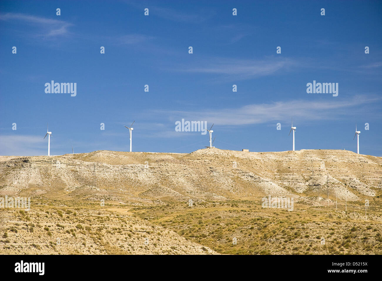 Wind Turbines in Spain Stock Photo - Alamy