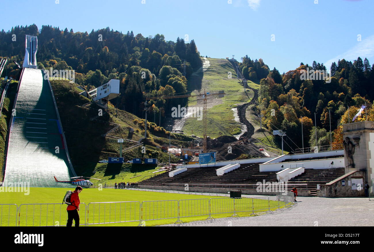 Ski Jumping Hill High Resolution Stock Photography and Images - Alamy