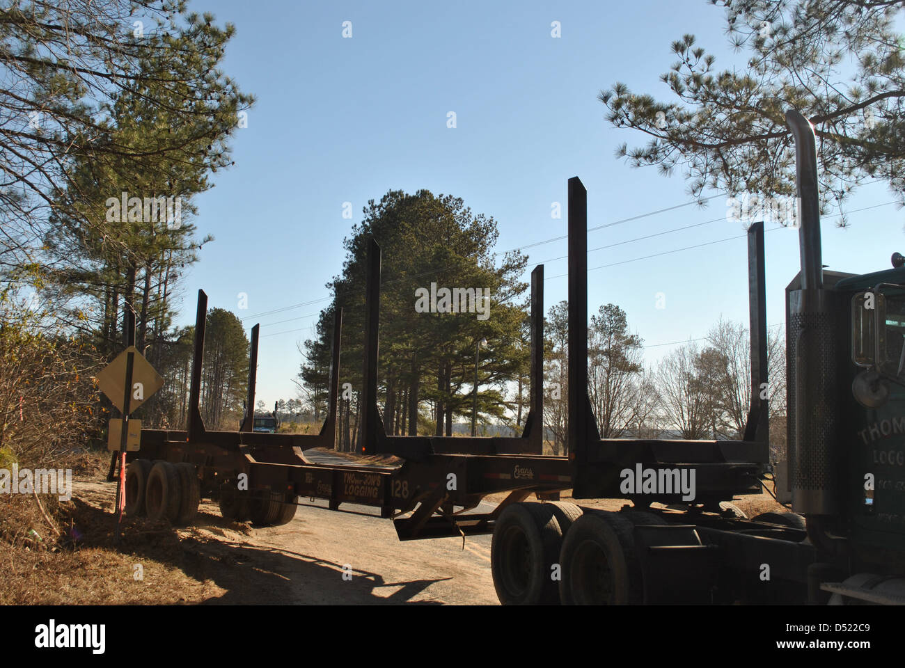 empty log ruck Stock Photo - Alamy