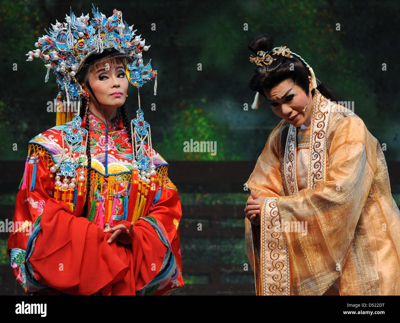Singer Cheng Ya-Sheng and actor Ya-Sheng (L-R) are featured on stage of ...