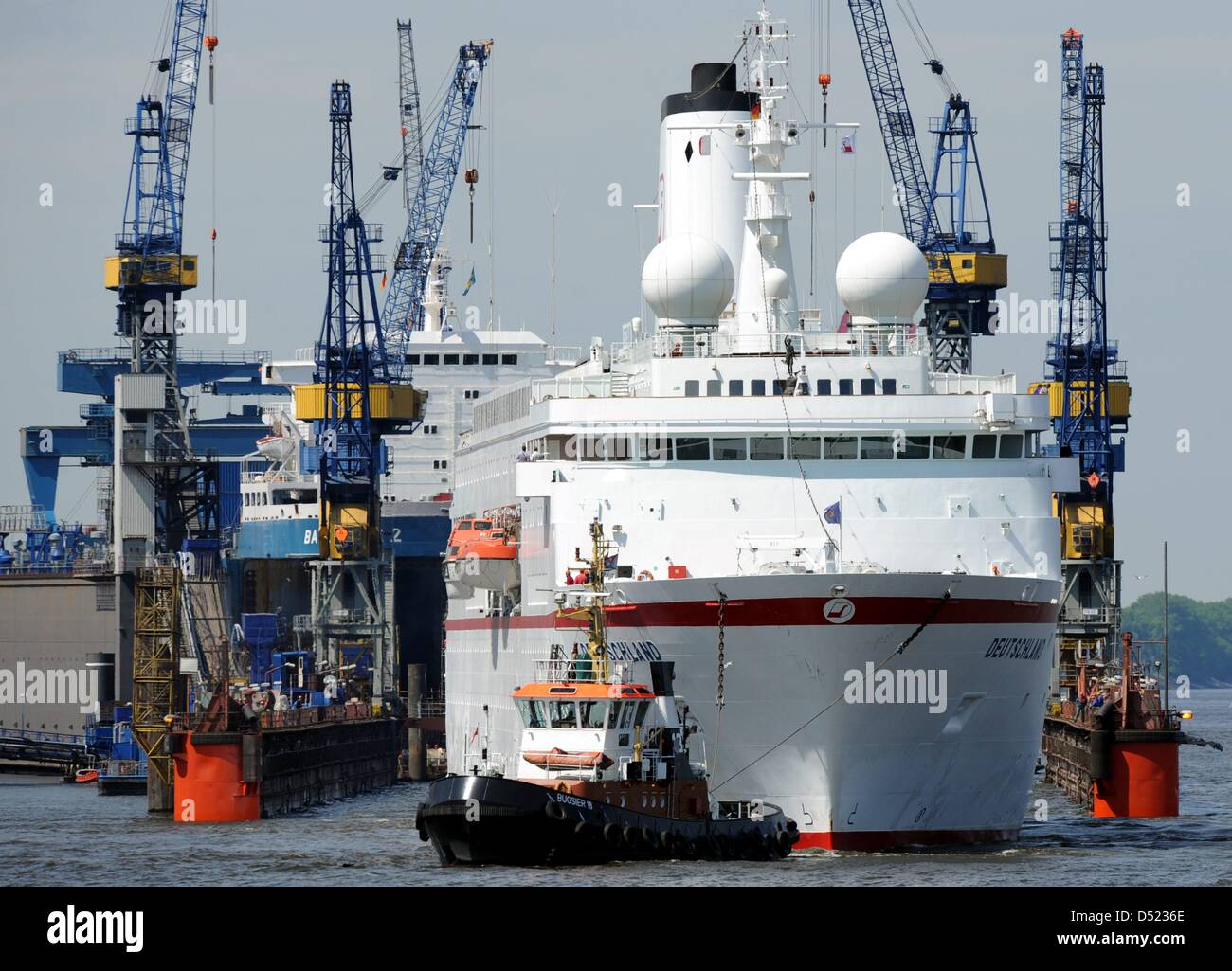 (FILE) - A picture dated 02 June 2010 shows the damaged ship 'Germany ...