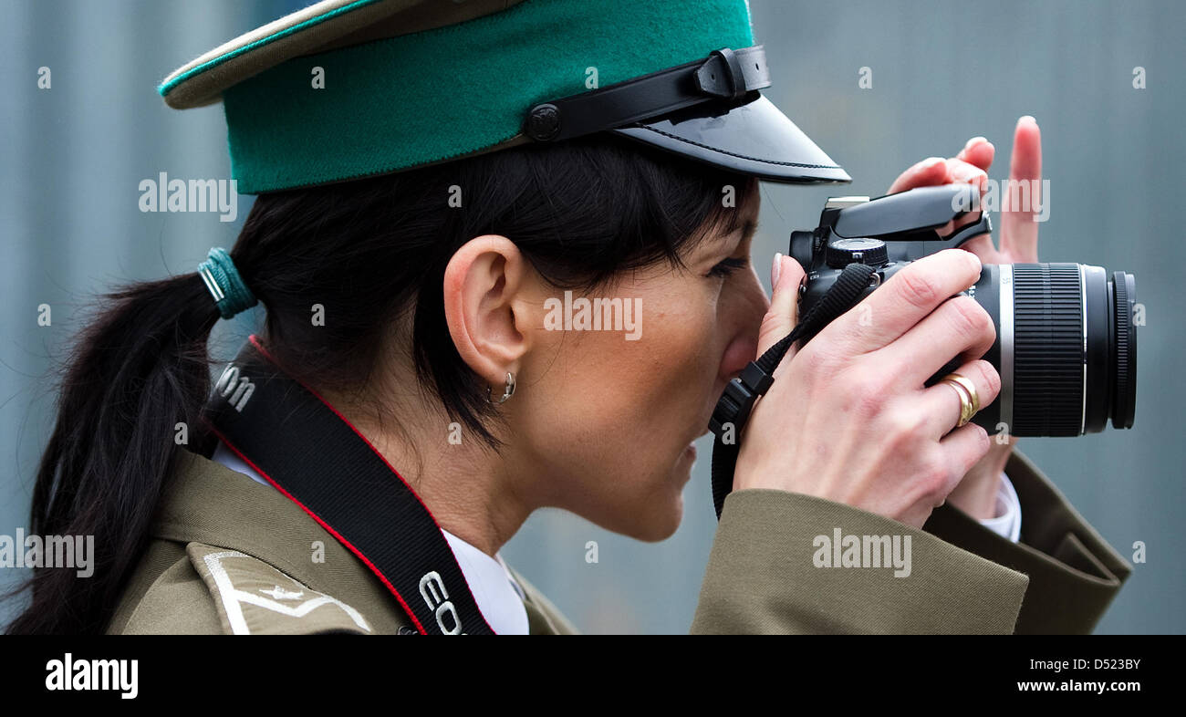 German police hat hi-res stock photography and images - Alamy