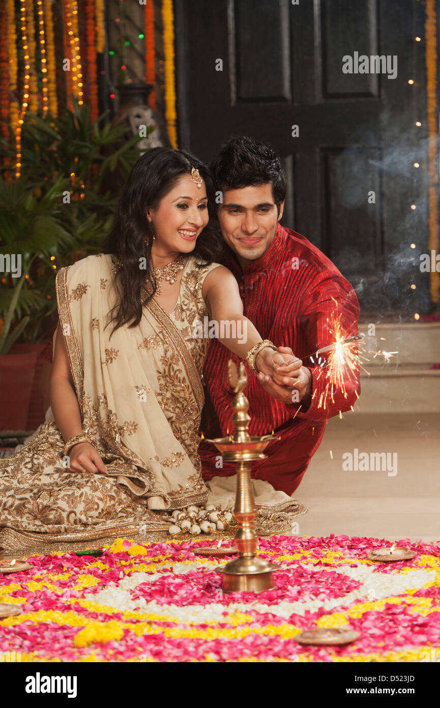 Phuljhari hi-res stock photography and images - Alamy