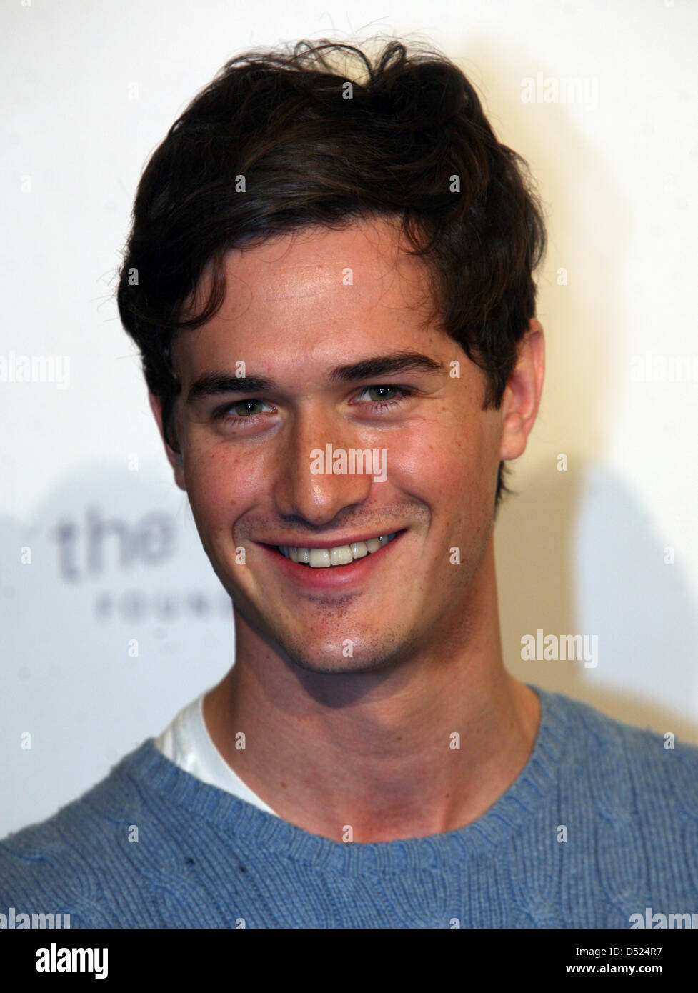 British star violinist Charlie Siem poses during a photo call for the ...