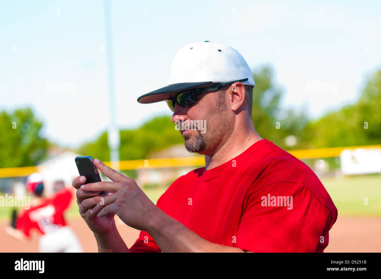 Baseball coach hi-res stock photography and images - Alamy