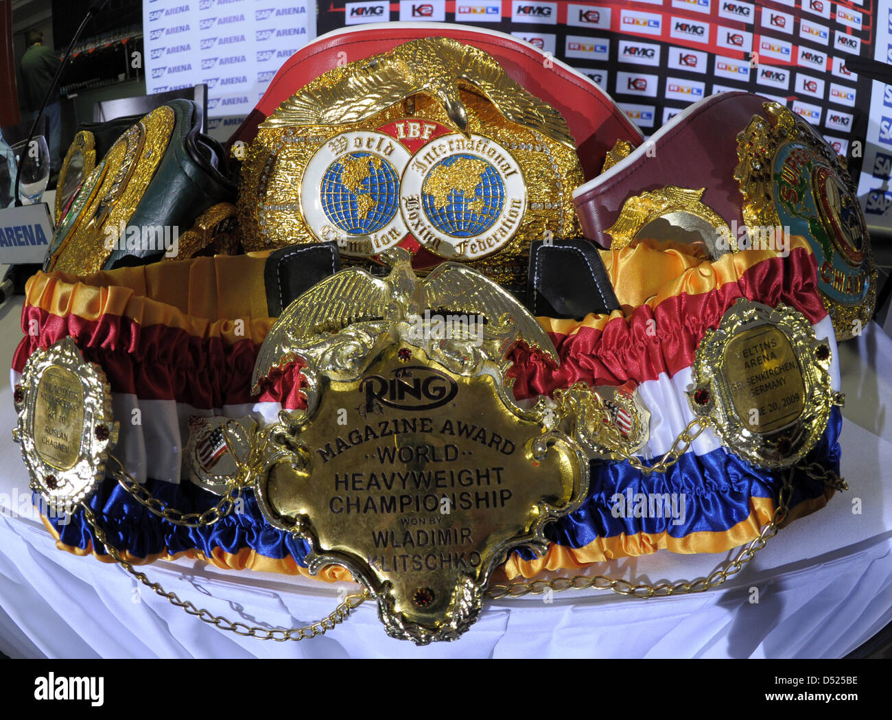 WBO, IBF and IBO World Champion heavyweight boxer Vladimir Klitschko's ...