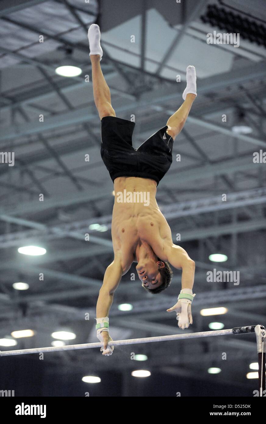 Germany's Philipp Boy competes in the 2010 Artistic Gymnastics World ...