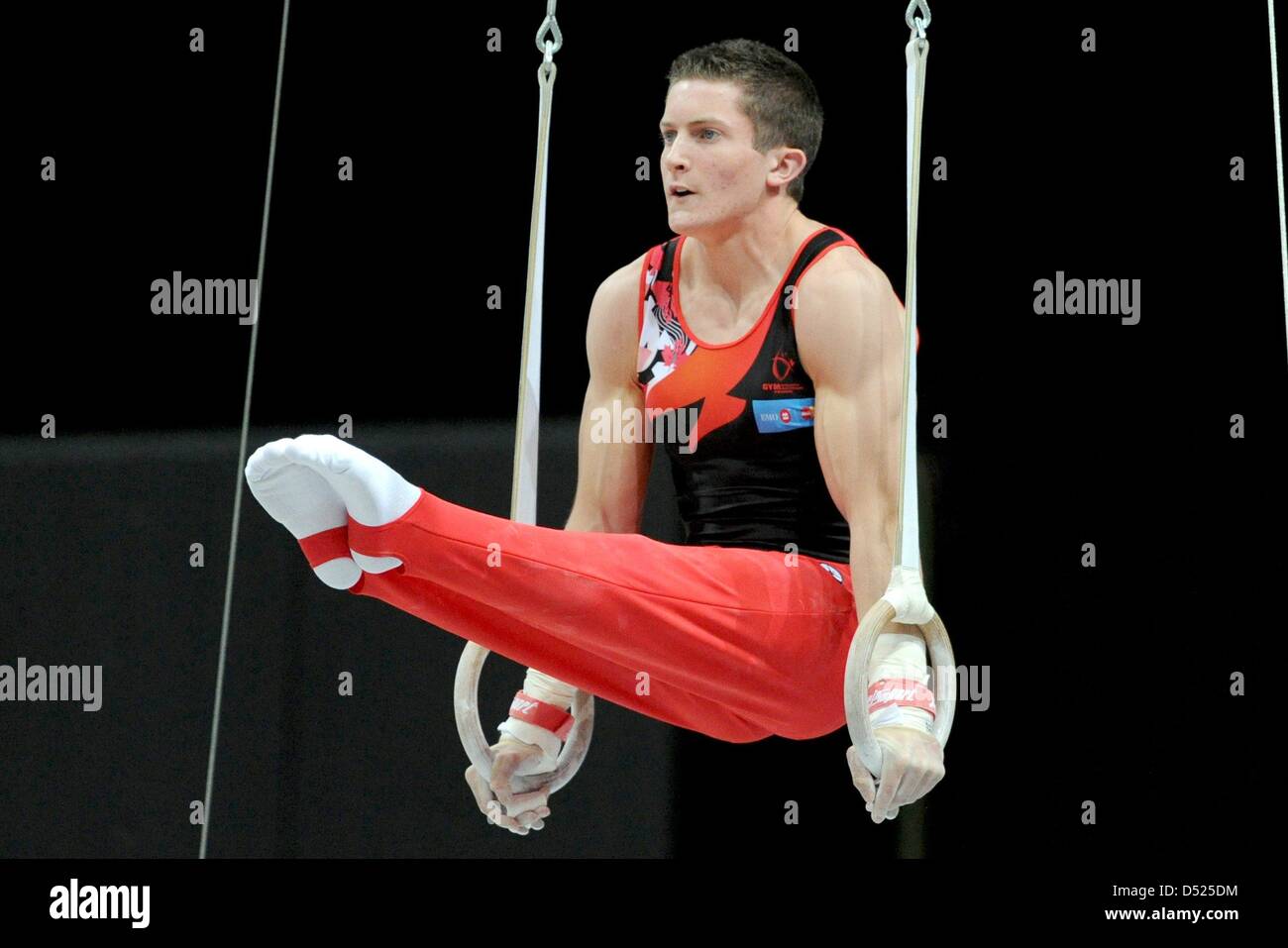 Canada's Jackson Payne competes in the 2010 Artistic Gymnastics World ...