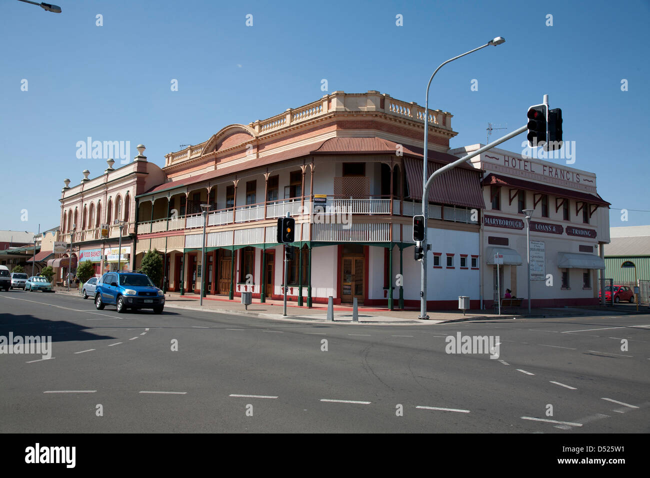 Historic buildings maryborough queensland australia hi-res stock ...