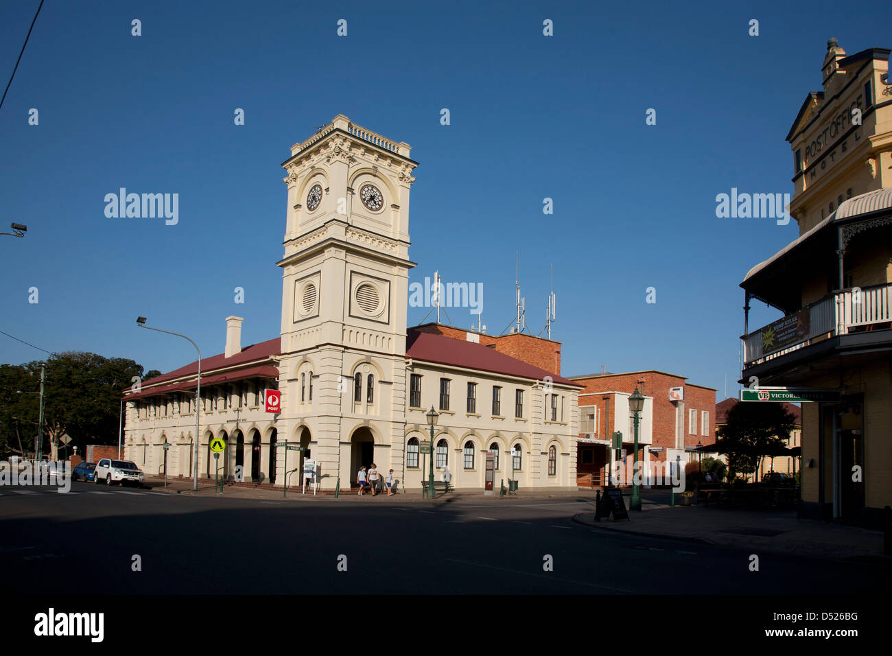 Maryborough Post Office Clocktower Maryborough Queensland Australia ...