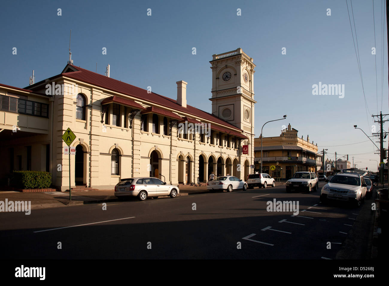 Maryborough Post Office Clocktower Maryborough Queensland Australia ...