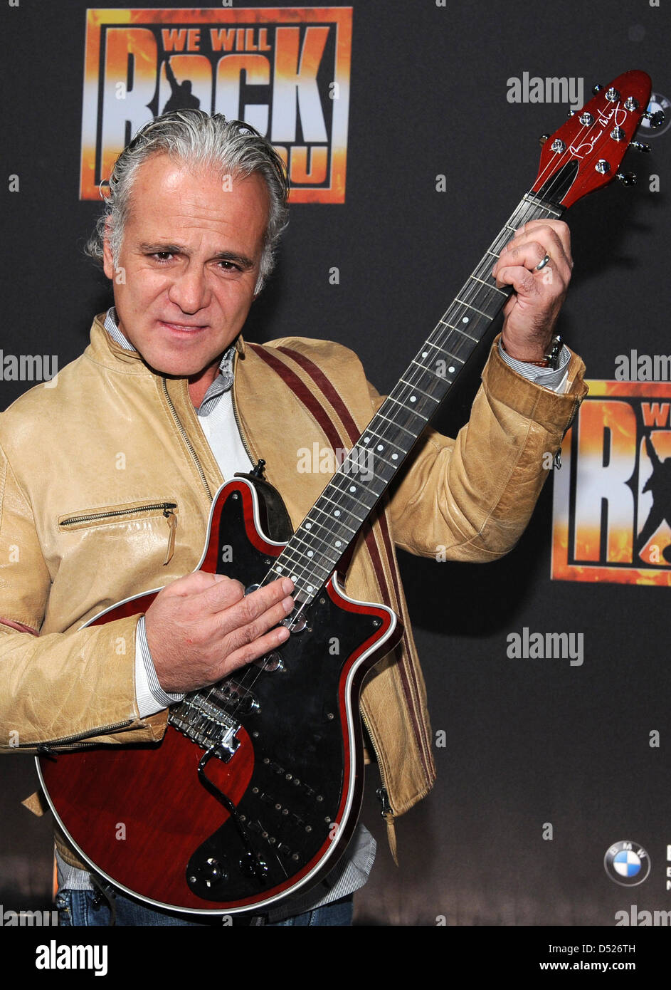 Singer Nino de Angelo arrives at the premiere of the musical 'We will ...