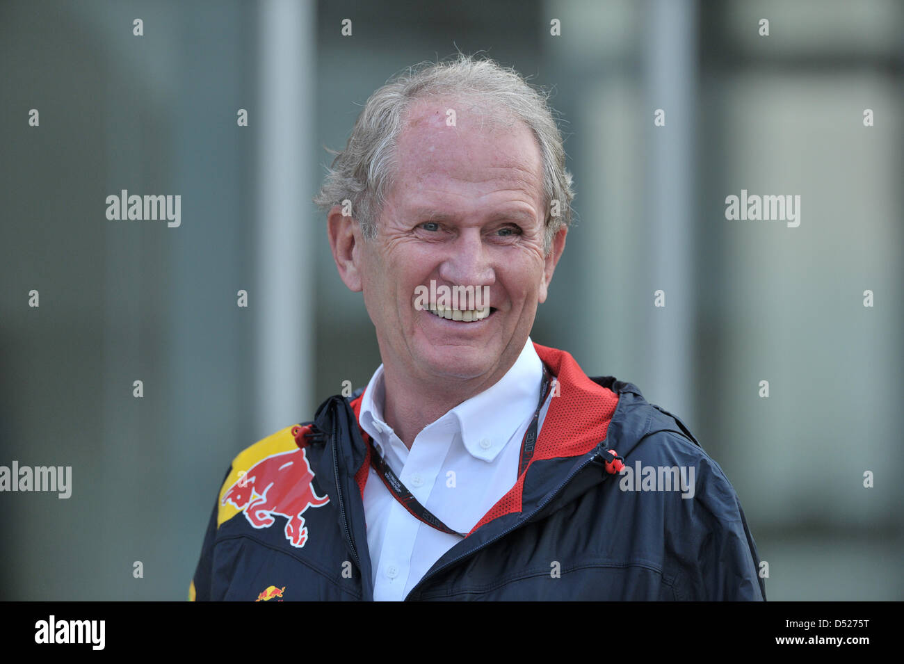 Red Bull Racing motorsport consultant Helmut Marko smiles after a ...