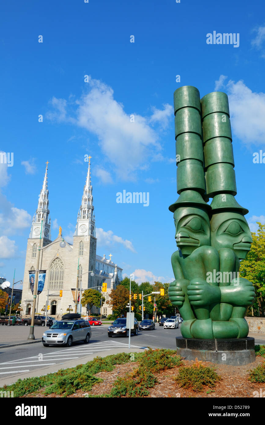 Ottawa city street view hi-res stock photography and images - Alamy