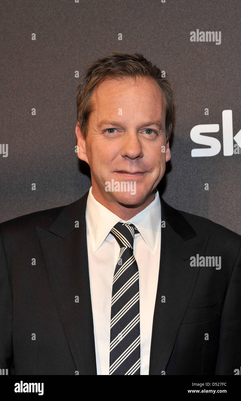 Canadian Actor Kiefer Sutherland attends the Red Carpet Event and ...