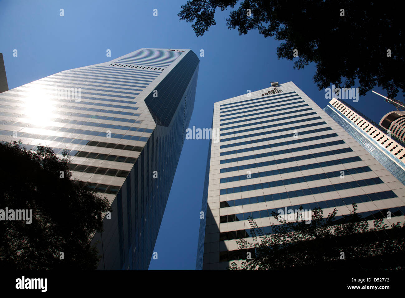 Modern Australian architecture on Creek Street Brisbane Queensland ...