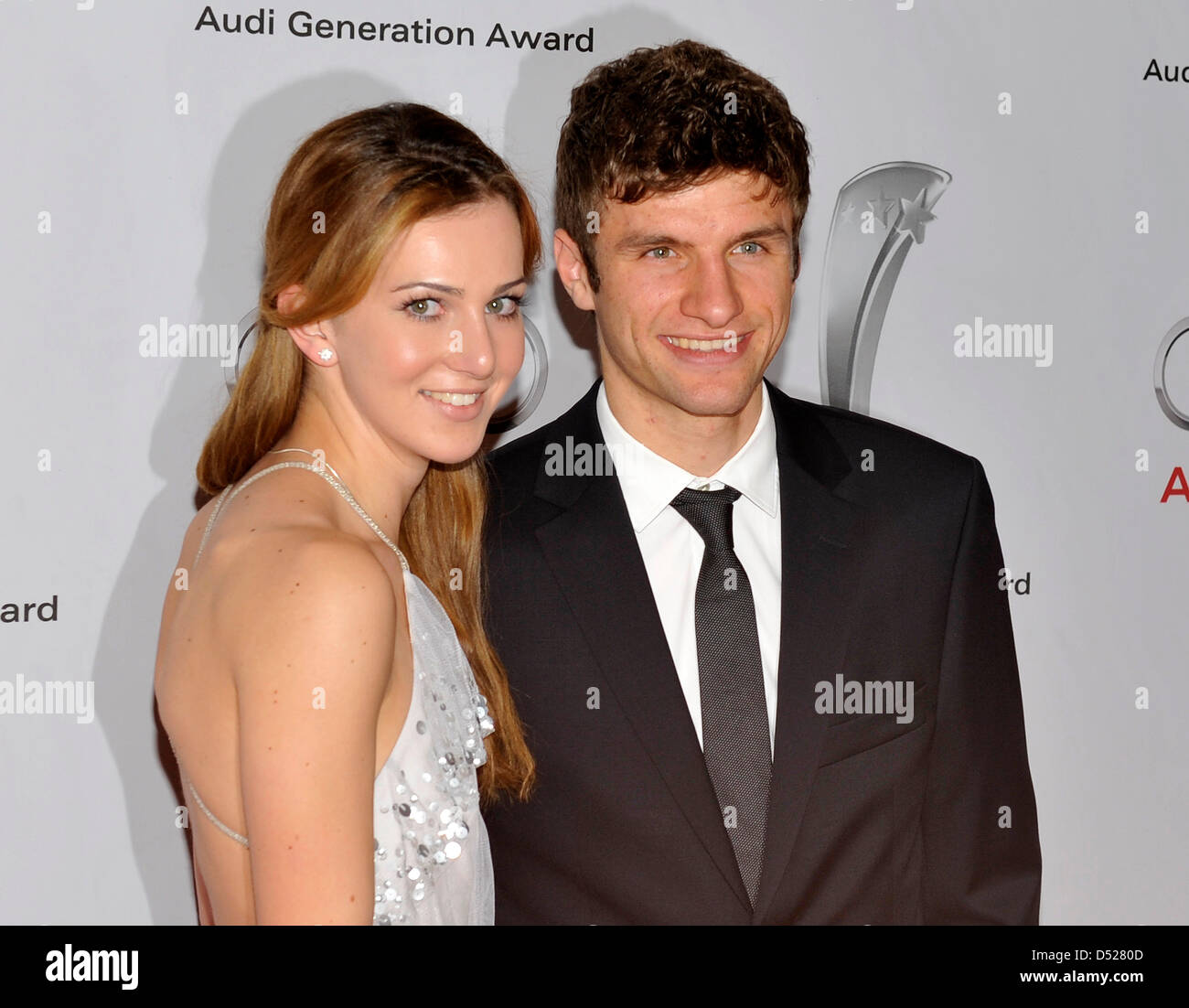 Thomas mueller with his wife lisa hi-res stock photography and images ...