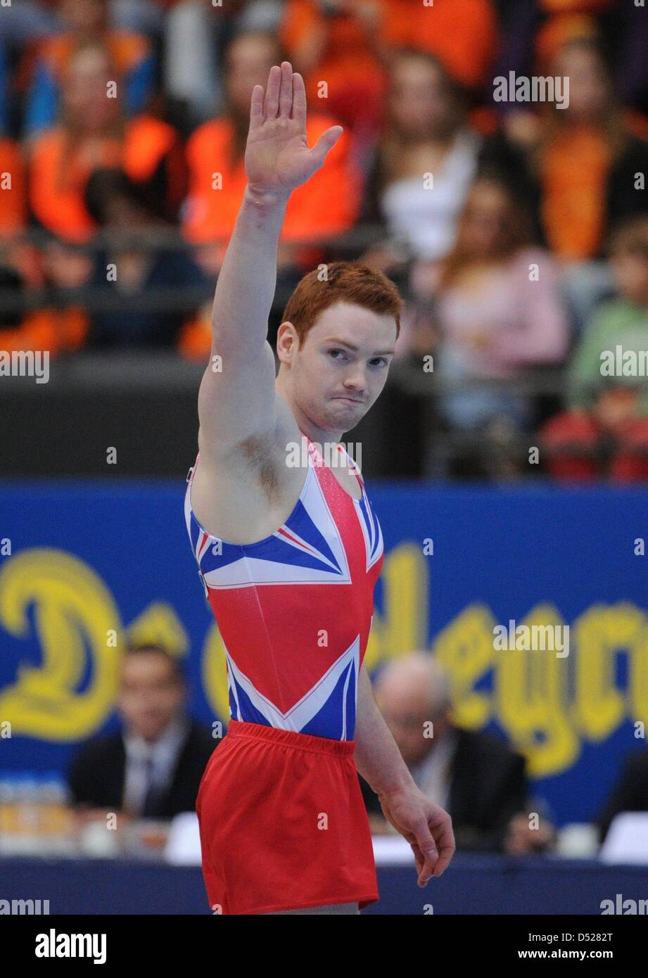 Daniel Purvis from Great Britain is awarded with bronze during the ...