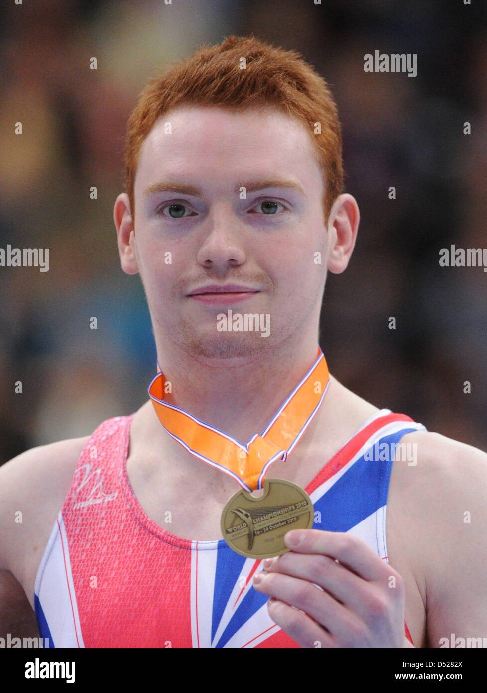 Daniel Purvis from Great Britain is awarded with bronze during the ...