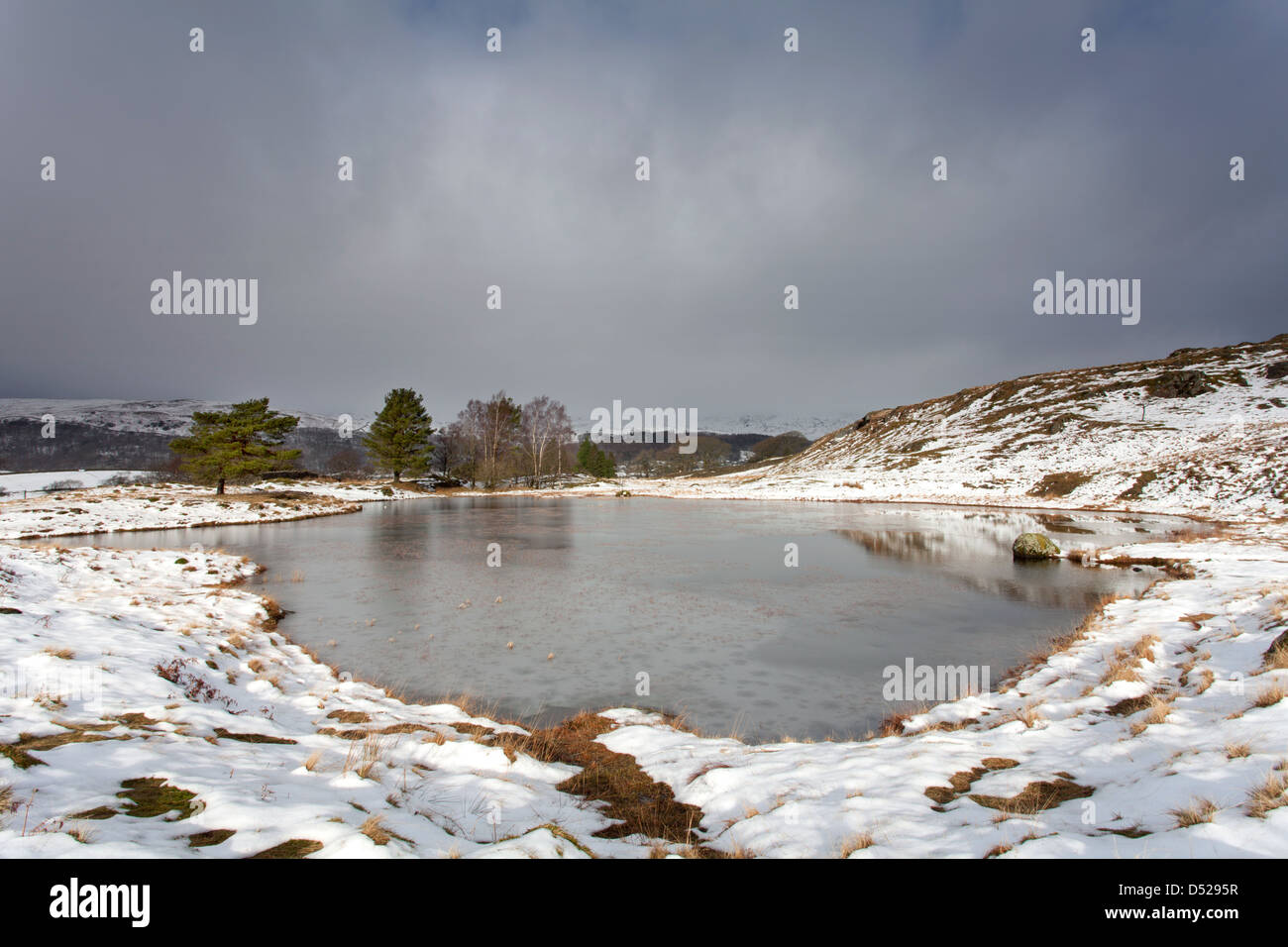 Kelly hall tarn torver lake hi-res stock photography and images - Alamy