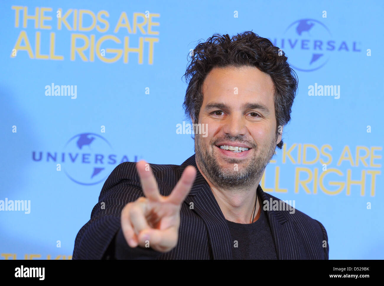 US actor Mark Ruffalo poses during the presentation of the movie 'The ...