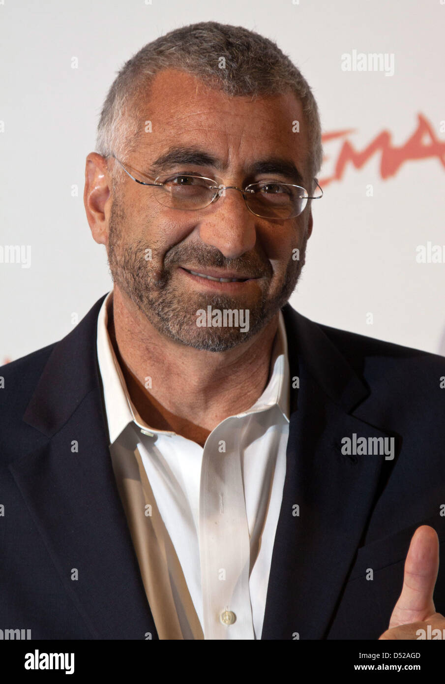 Director Duane Baughman poses for a picture at a promotional event for ...
