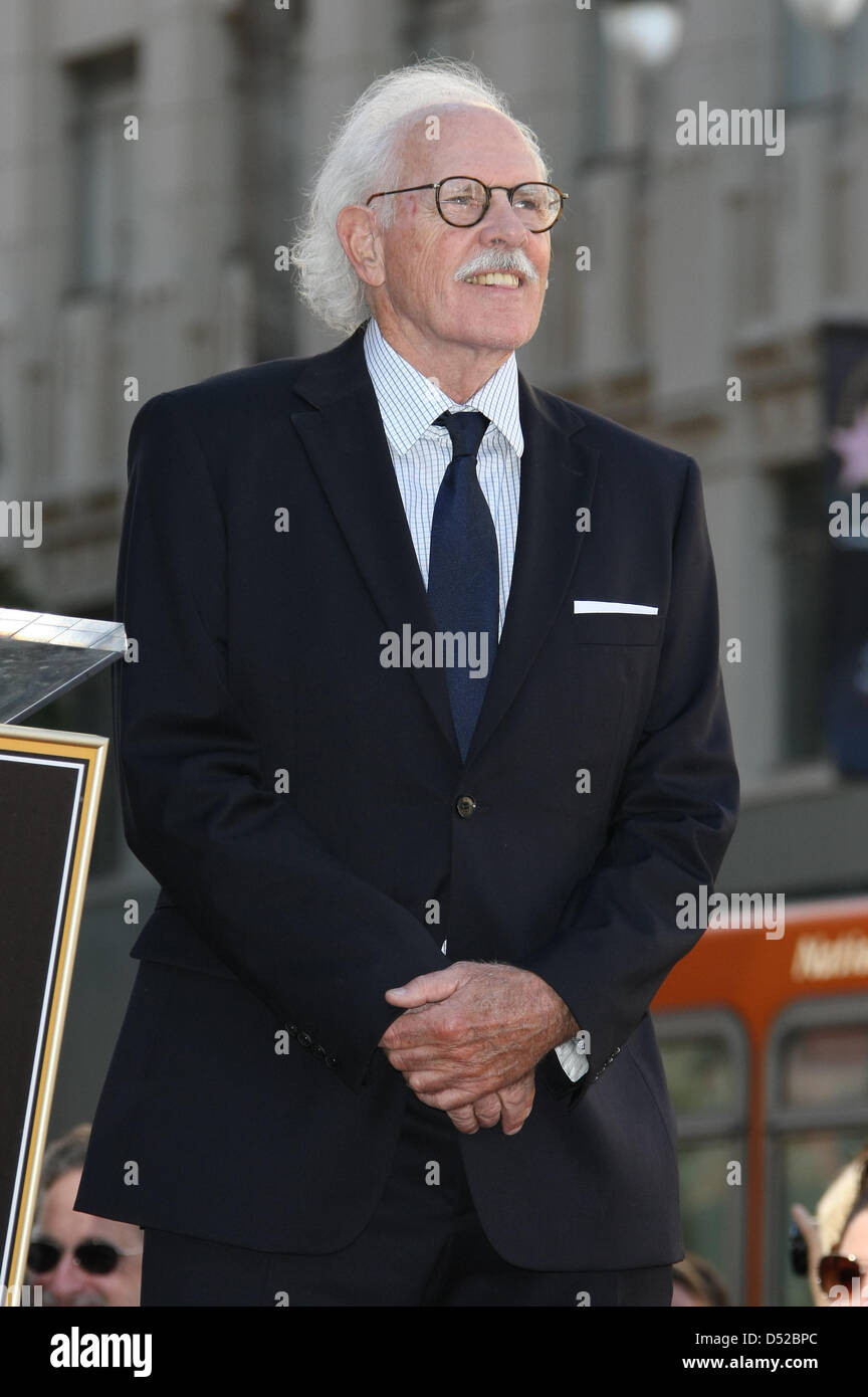 Actor Bruce Dern attends the ceremony of the Dern family's (Laura Dern ...