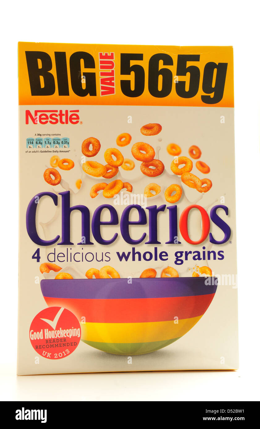 Cheerios box hi-res stock photography and images - Alamy