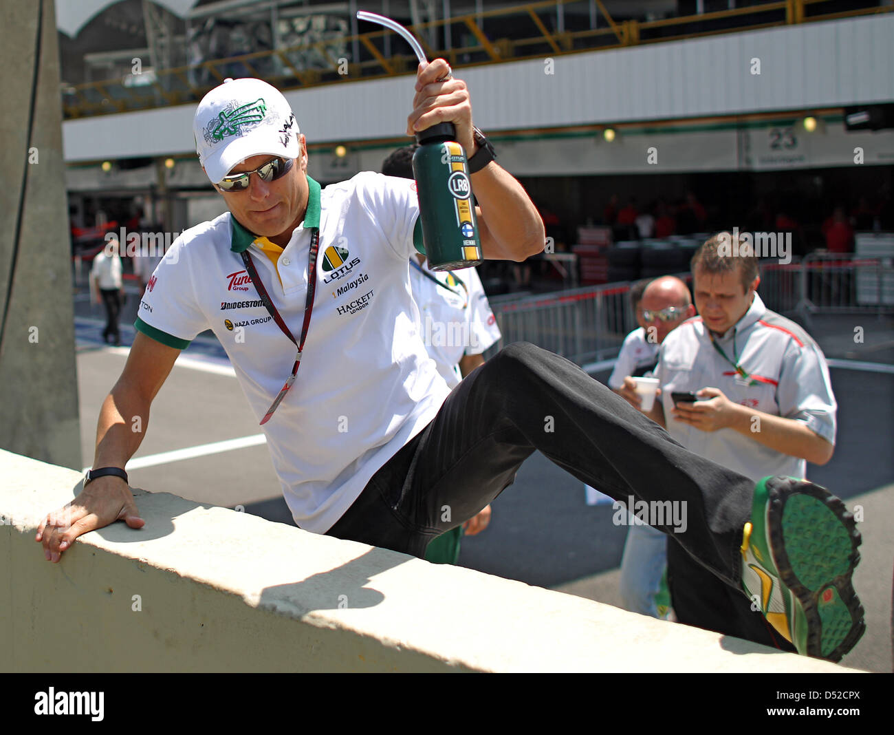 Driver of lotus heikki kovalainen hi-res stock photography and images ...