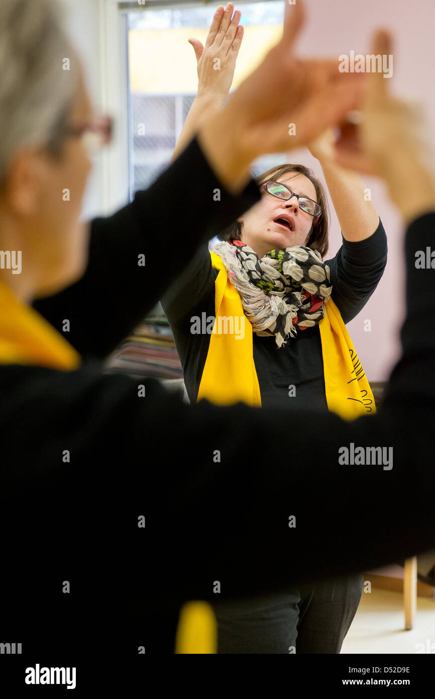 Rehearse under hi-res stock photography and images - Alamy