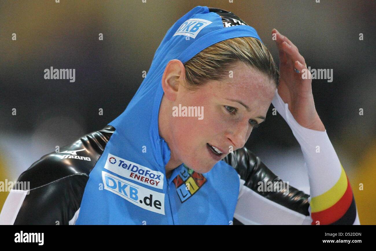 (FILE) - A picture dated 10 February 2010 shows speed skater Claudia ...