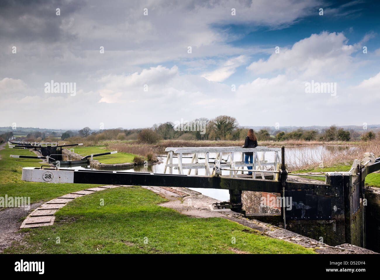 Devizes locks hi-res stock photography and images - Alamy