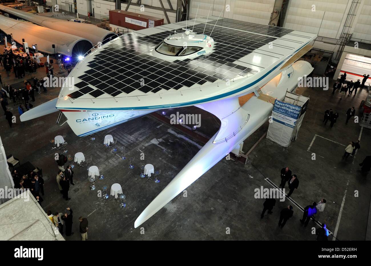 The world's biggest solar-powered ship 'Planet Solar' is unveiled at ...