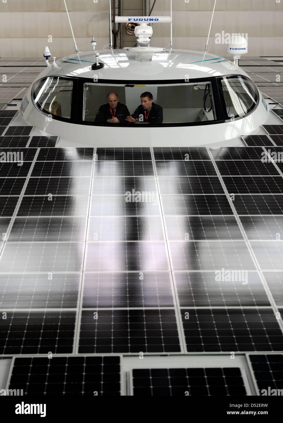 The world's biggest solar-powered ship 'Planet Solar' is unveiled at ...
