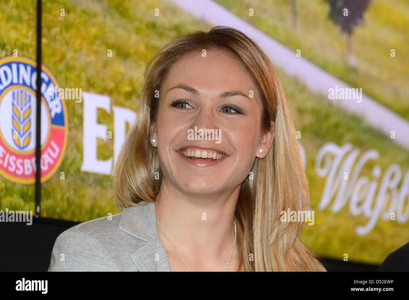 Biathlete Magdalena Neuner Germany Poses High Resolution Stock ...
