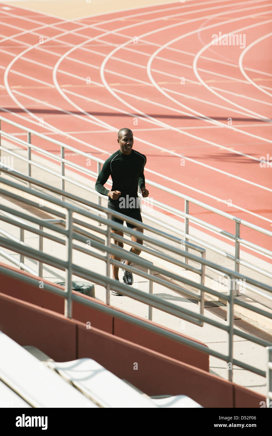 Elevated bleachers hi-res stock photography and images - Alamy