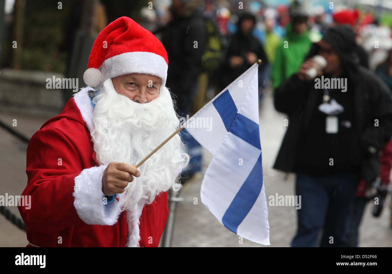 Finland santa 2010 hi-res stock photography and images - Alamy