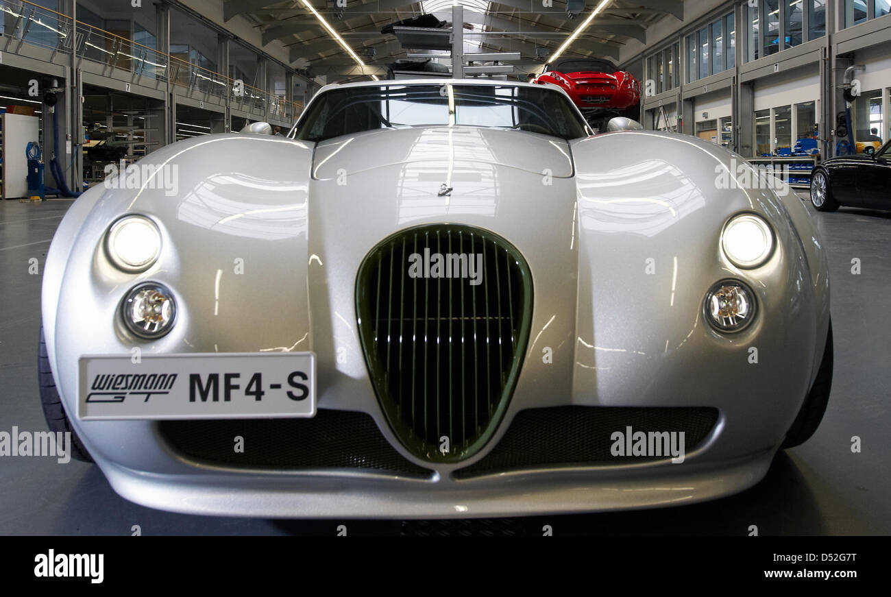A prototype of the new 'GT MF4' stands in 'transparent factory' of ...
