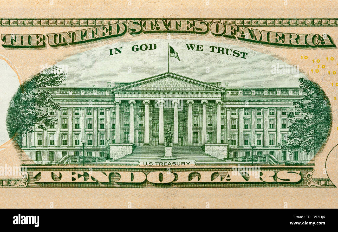 Ten dollar bill hi-res stock photography and images - Alamy