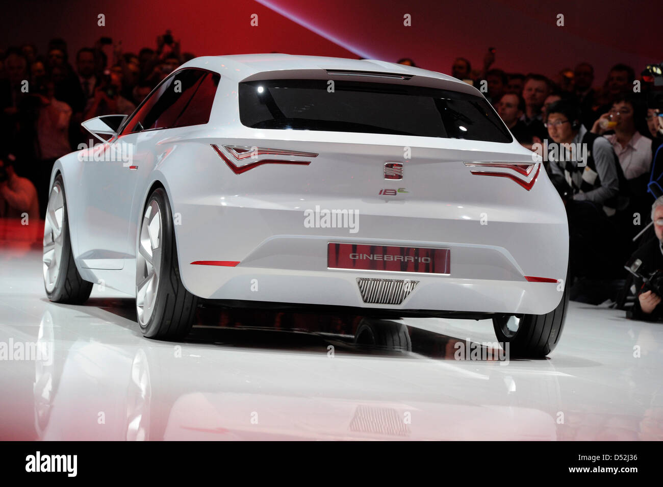 Volkswagen presents the new Seat Concept Car Ginebra on the first press ...