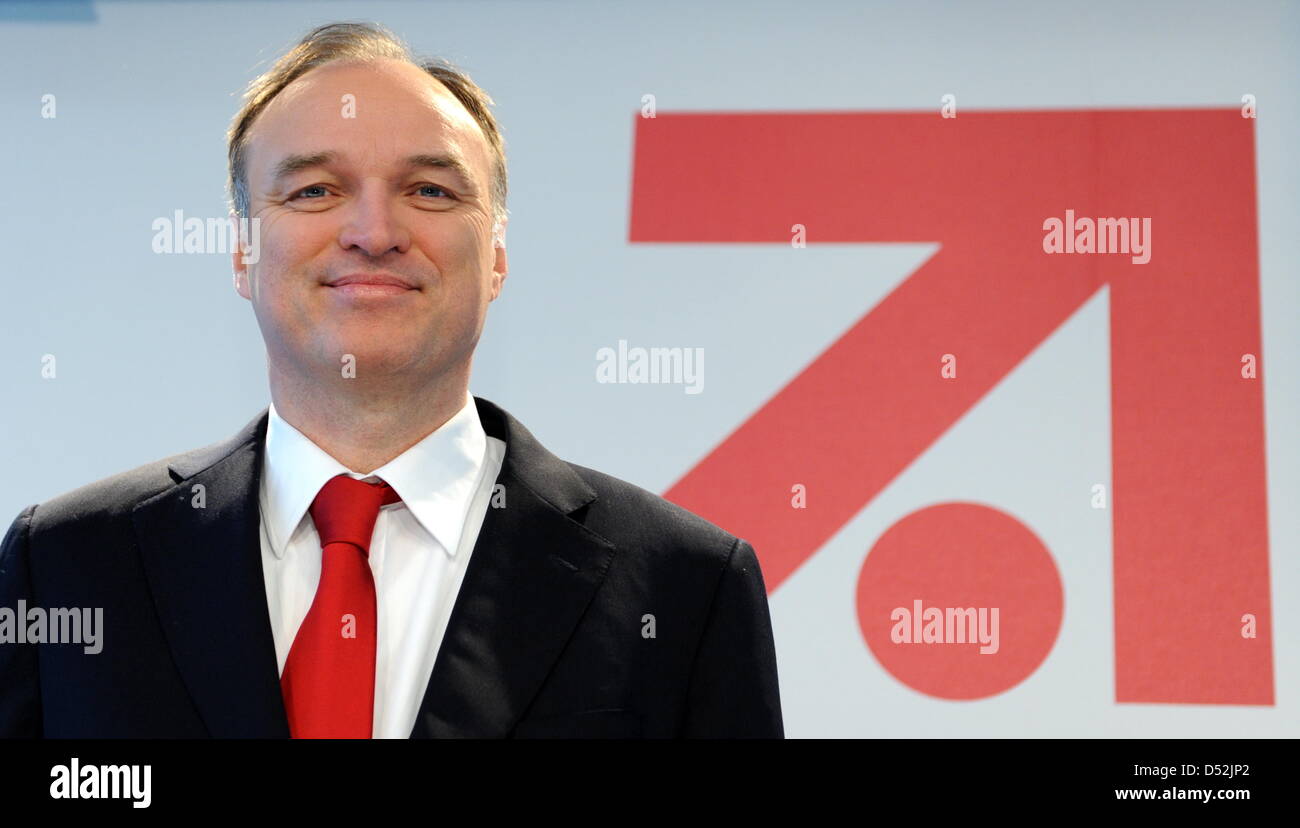 Der Vorstandsvorsitzende der ProSiebenSat.1 Media AG, Thomas Ebeling ...