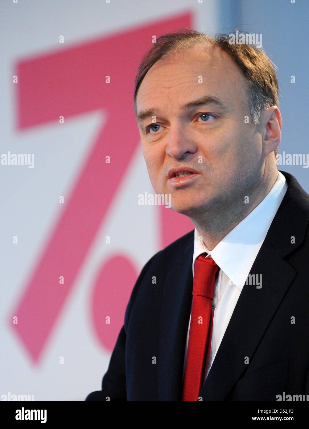 Der Vorstandsvorsitzende der ProSiebenSat.1 Media AG, Thomas Ebeling ...