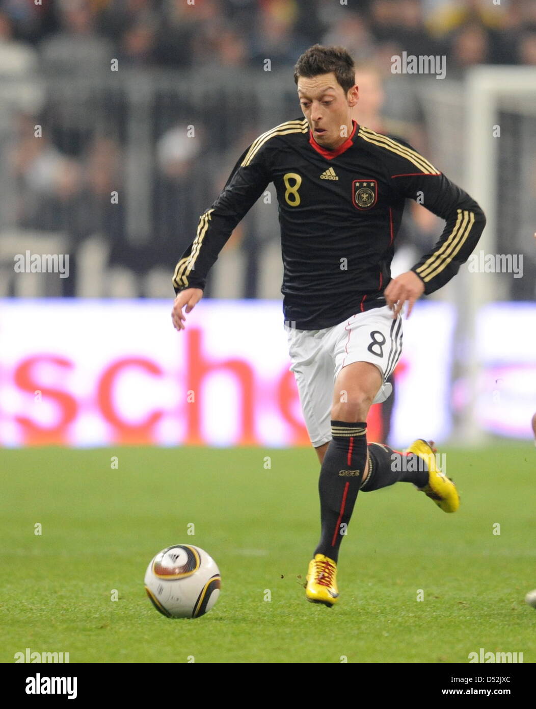 Germany's Mesut Ozil in action during the soccer test match Germany vs ...