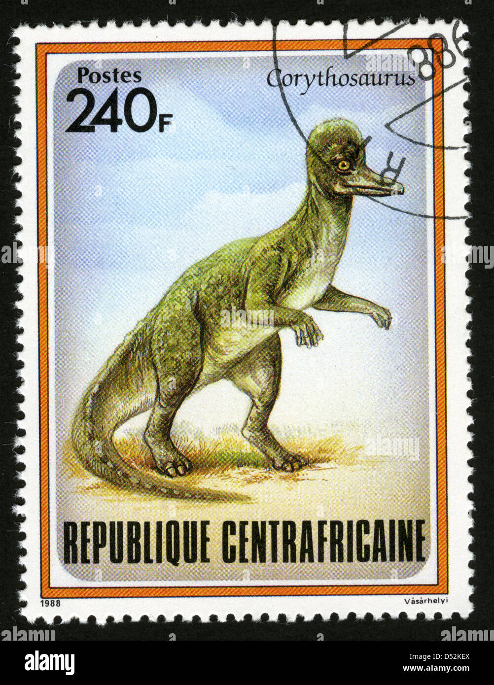 Dinosaur dinosaurs postage stamp hi-res stock photography and images ...