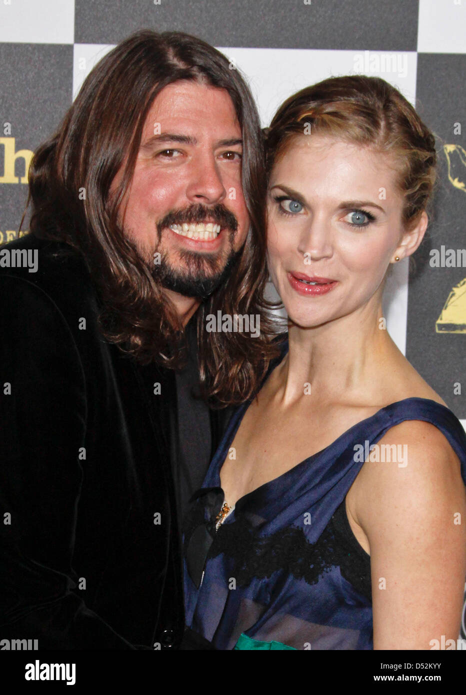 US rock musican Dave Grohl and wife Jordyn arrive for the 25th Film ...