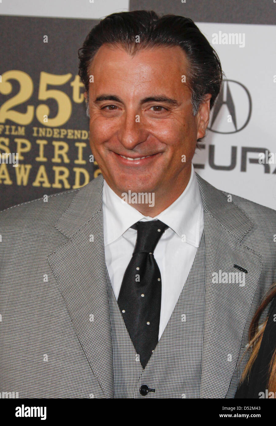 US actor Andy Garcia arrives for the 25th Film Independent Spirit ...