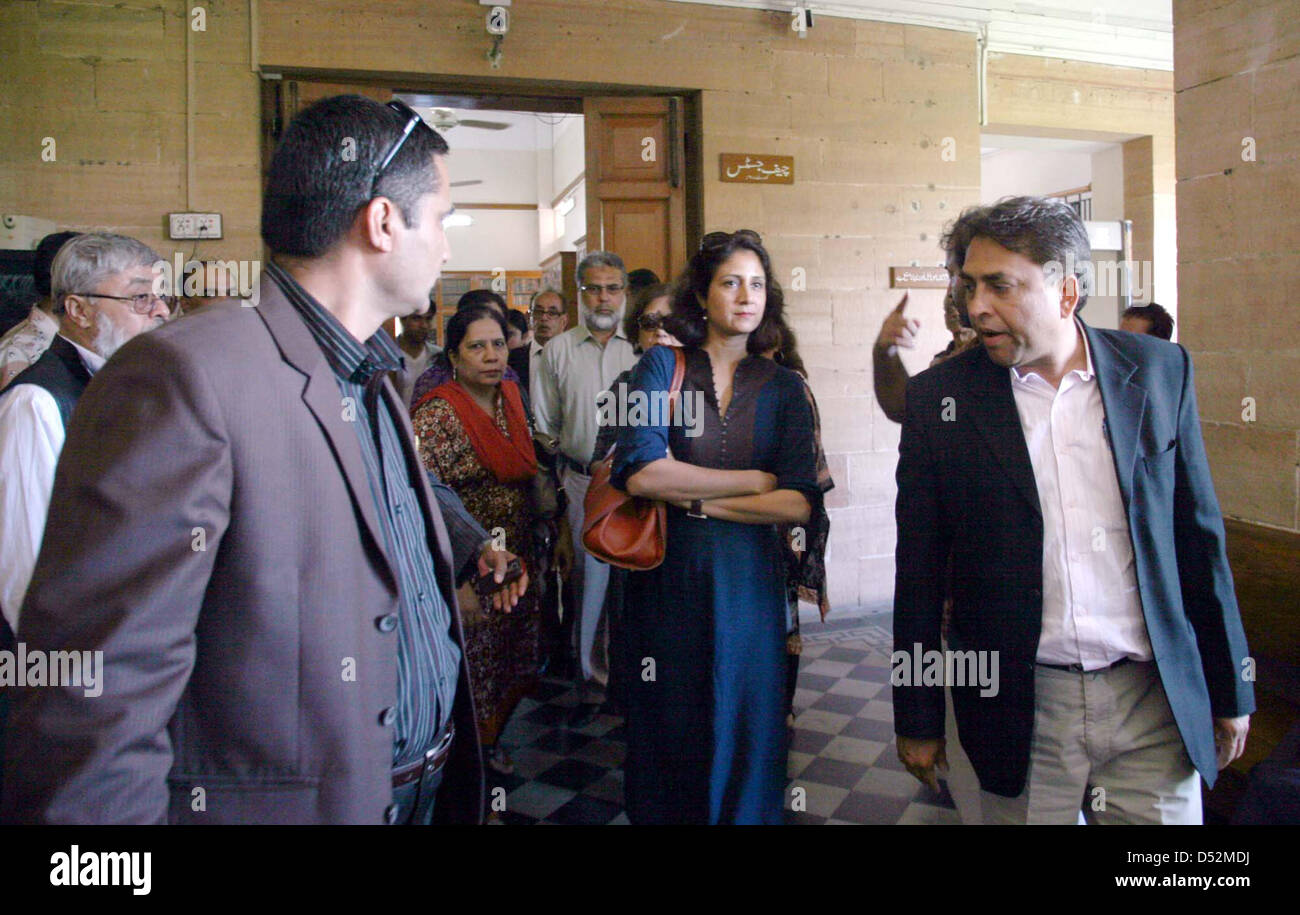 Former President, Pervez Musharraf Daughter, Ayla Raza arrives at High ...