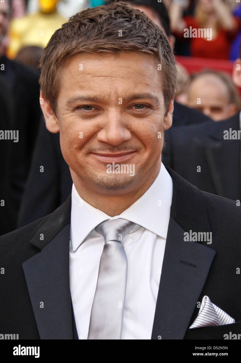 US actor Jeremy Renner arrives on the red carpet during the 82nd Annual ...